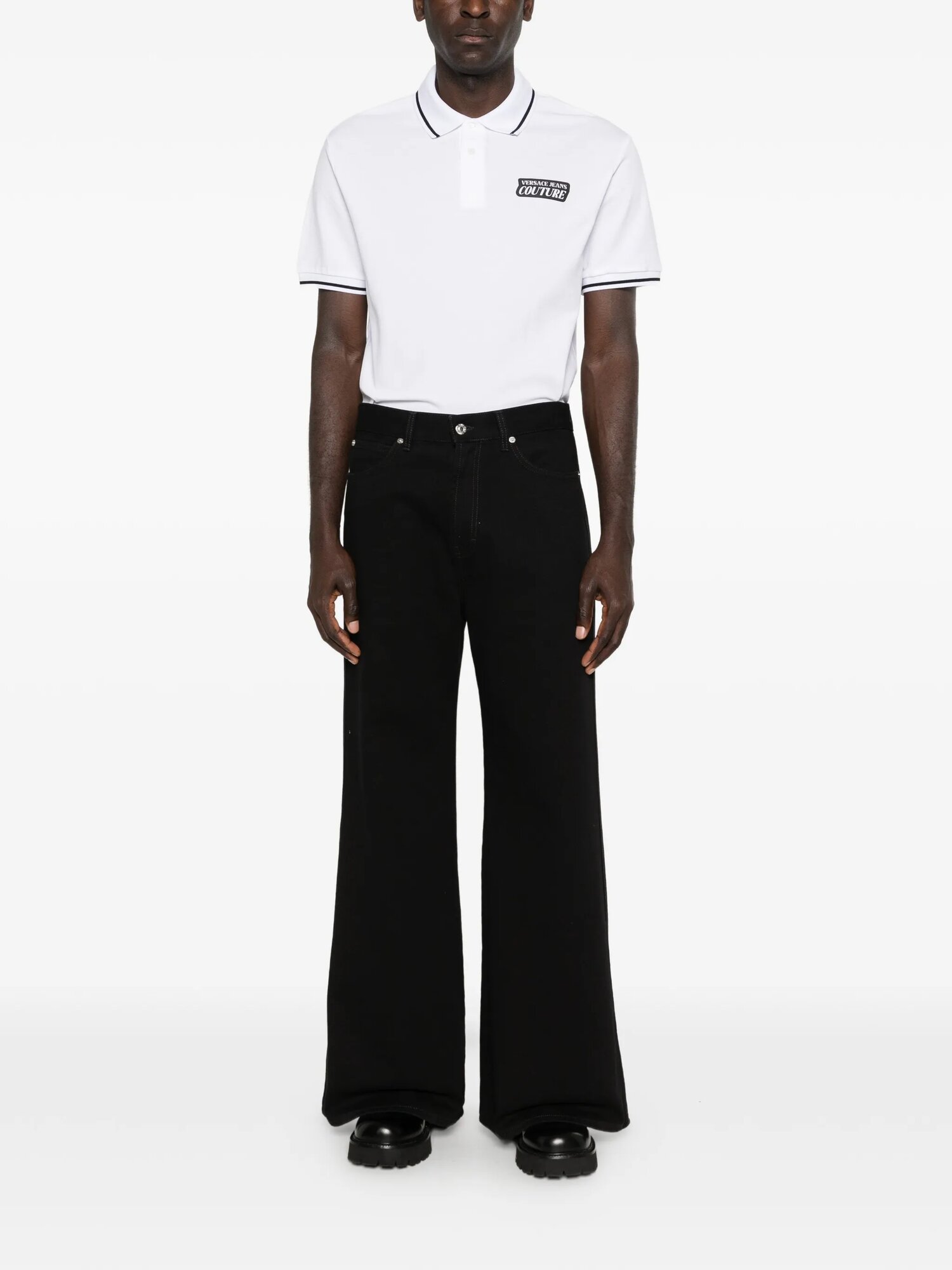 Рубашка Versace Jeans Couture, размер XL, white — фото 1