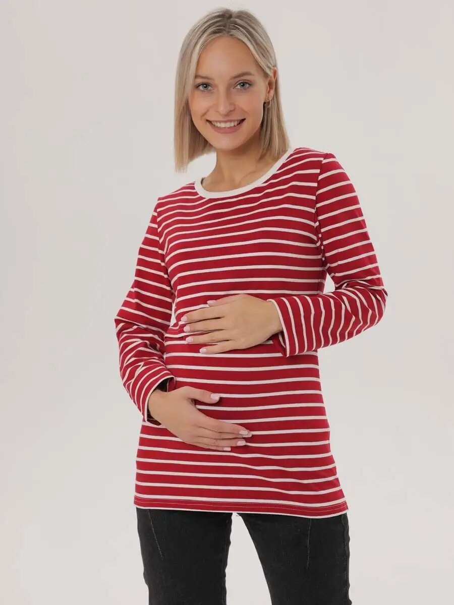 Лонгслив для кормящих мам