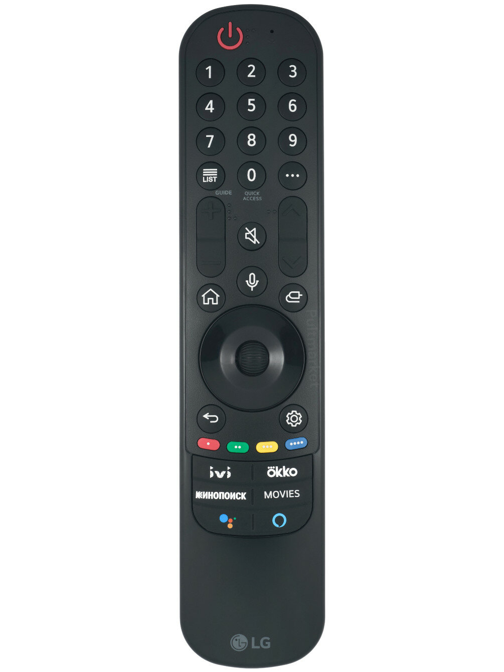 Голосовой пульт LG MR21GC (MR21GA с NFC) оригинальный с функцией аэромыши