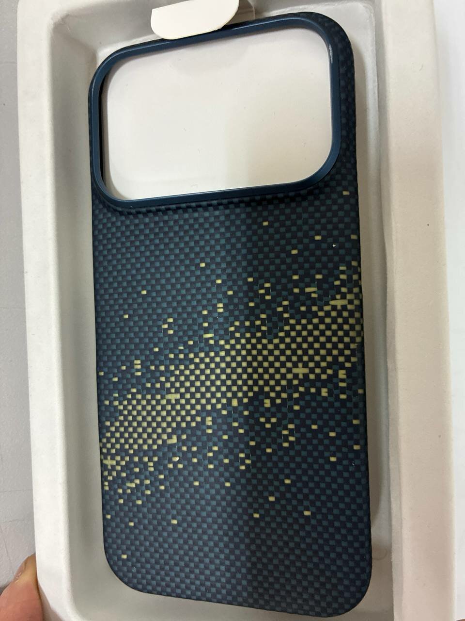 Чехол Pitaka ultra-slim case для iPhone 17 Pro (MILKY WAY GALAXY)