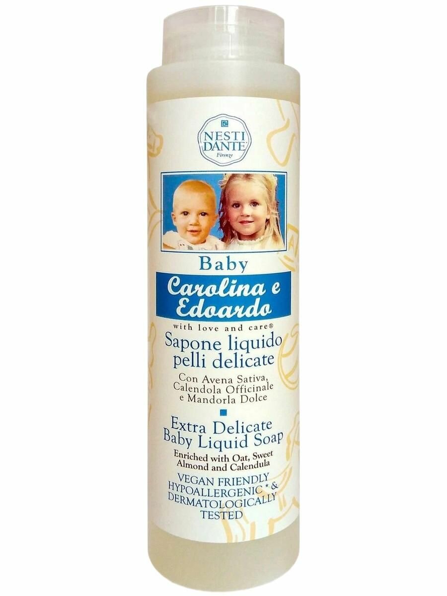 Nesti Dante, Baby Carolina And Edoardo, Гель для душа детский, 300 мл