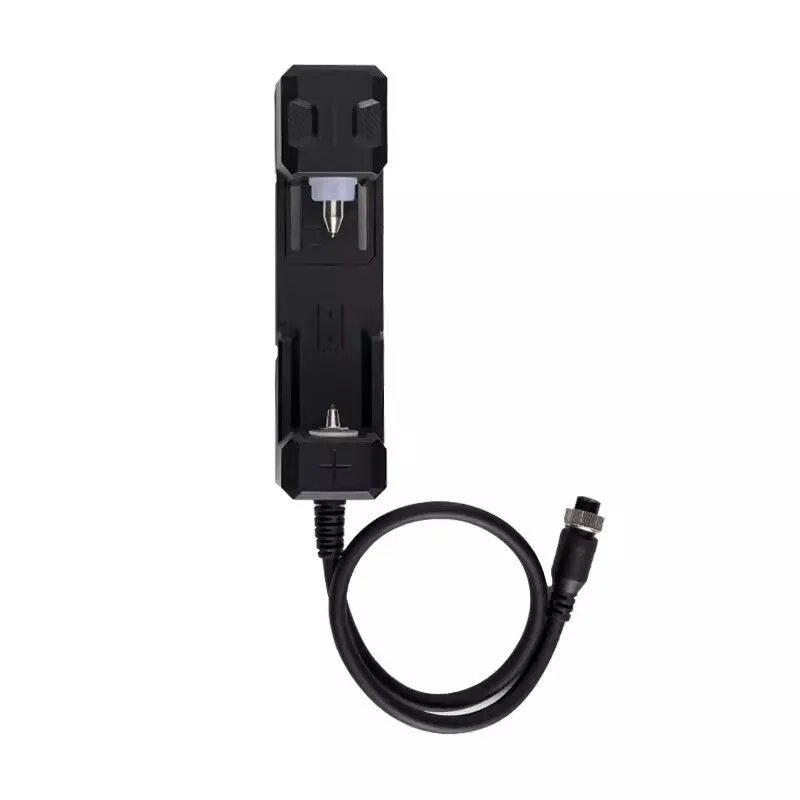 Фнирси Бокс для батареек бордовый HRM-10 - Компактный кейс для хранения батареек