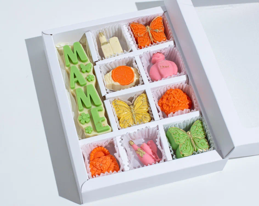 Шоколадный подарочный набор "Маме"- нежный подарок на любой праздник любимой маме!