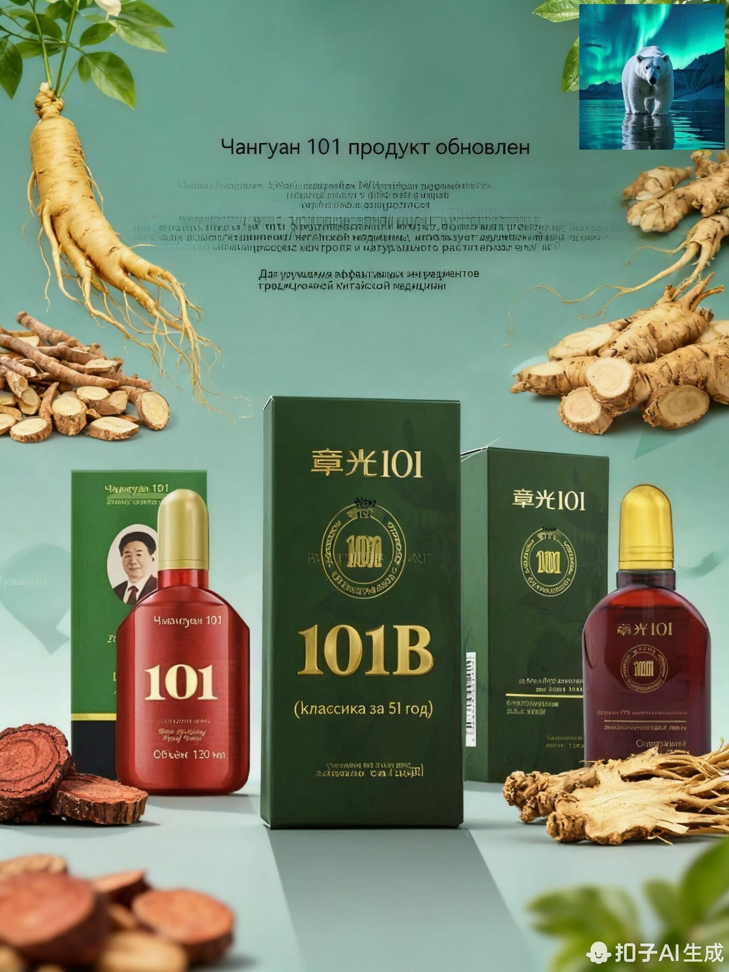 Молочко для волос Zhangguang SkinProbiotic 101B, для всех типов, 120мл
