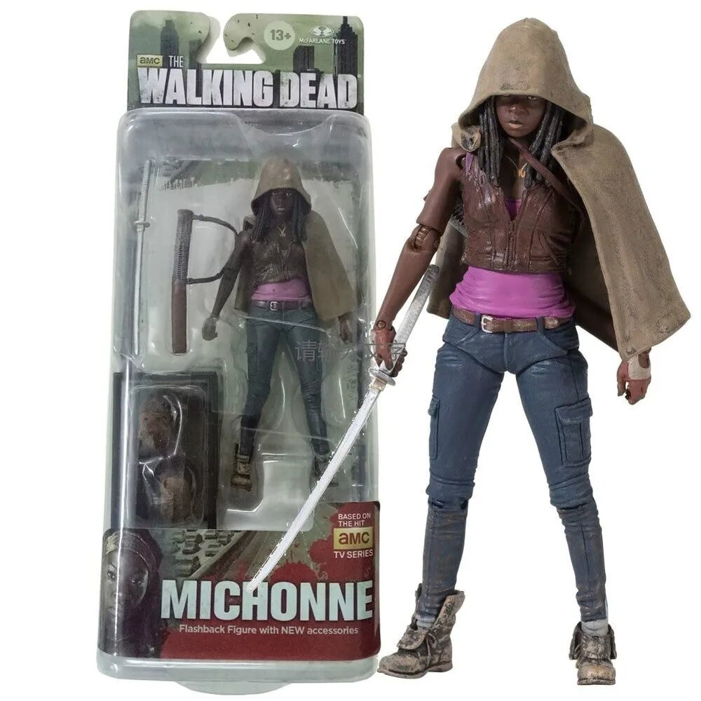 Фигурка Мишон Ходячие мертвецы Walking Dead (подвижная, аксессуары, 13 см)