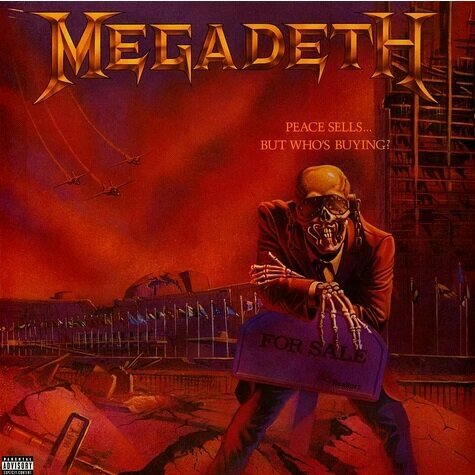 Megadeth "Виниловая пластинка Megadeth Peace Sells. But Who's Buying?"