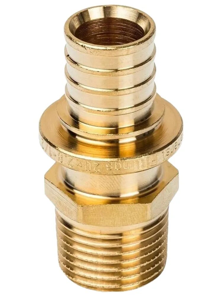 Муфта STOUT с наружней резьбой 20x G1/2" для сшитого полиэтилена аксиальный фитинг