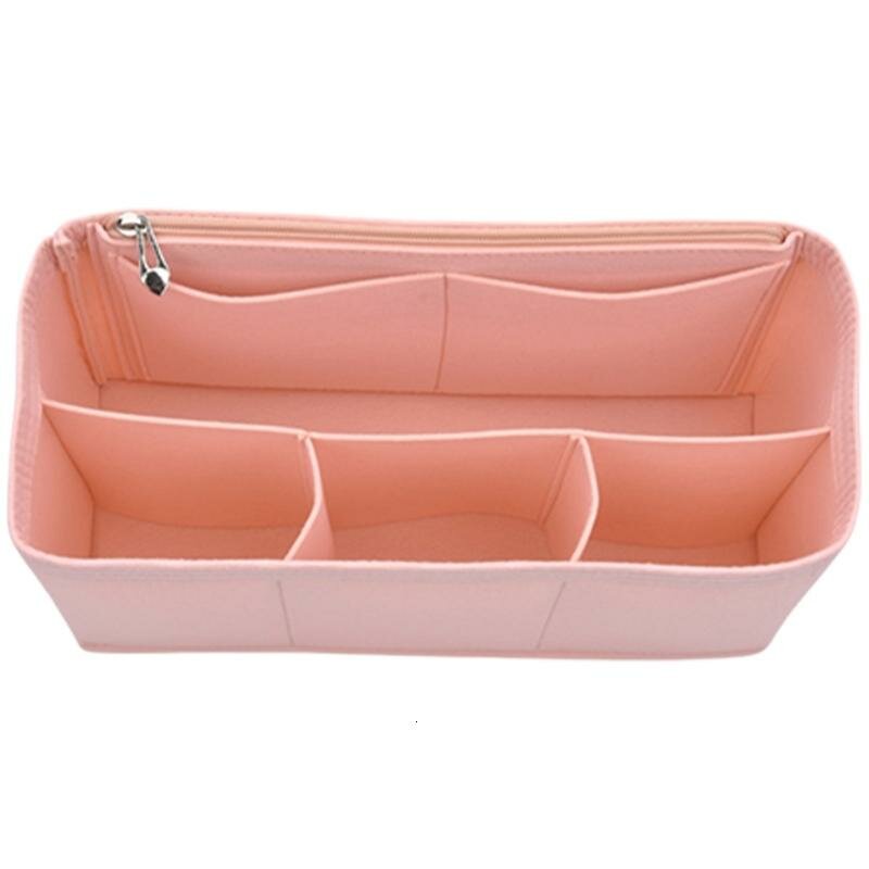 Фетровый органайзер-вкладыш для сумки, Лиз Секоу Розовый Мульт