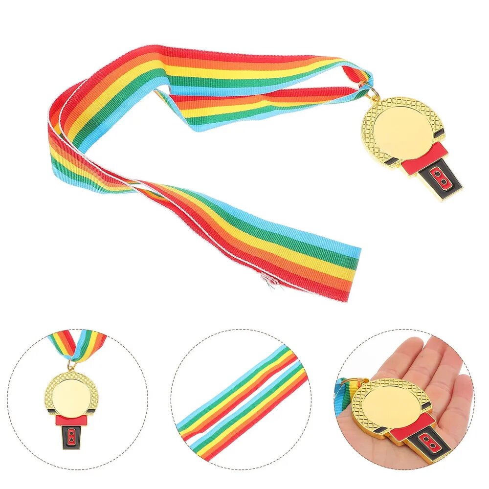 Медаль с подвесом для детей из цинкового сплава для музыкальных соревнований и праздников