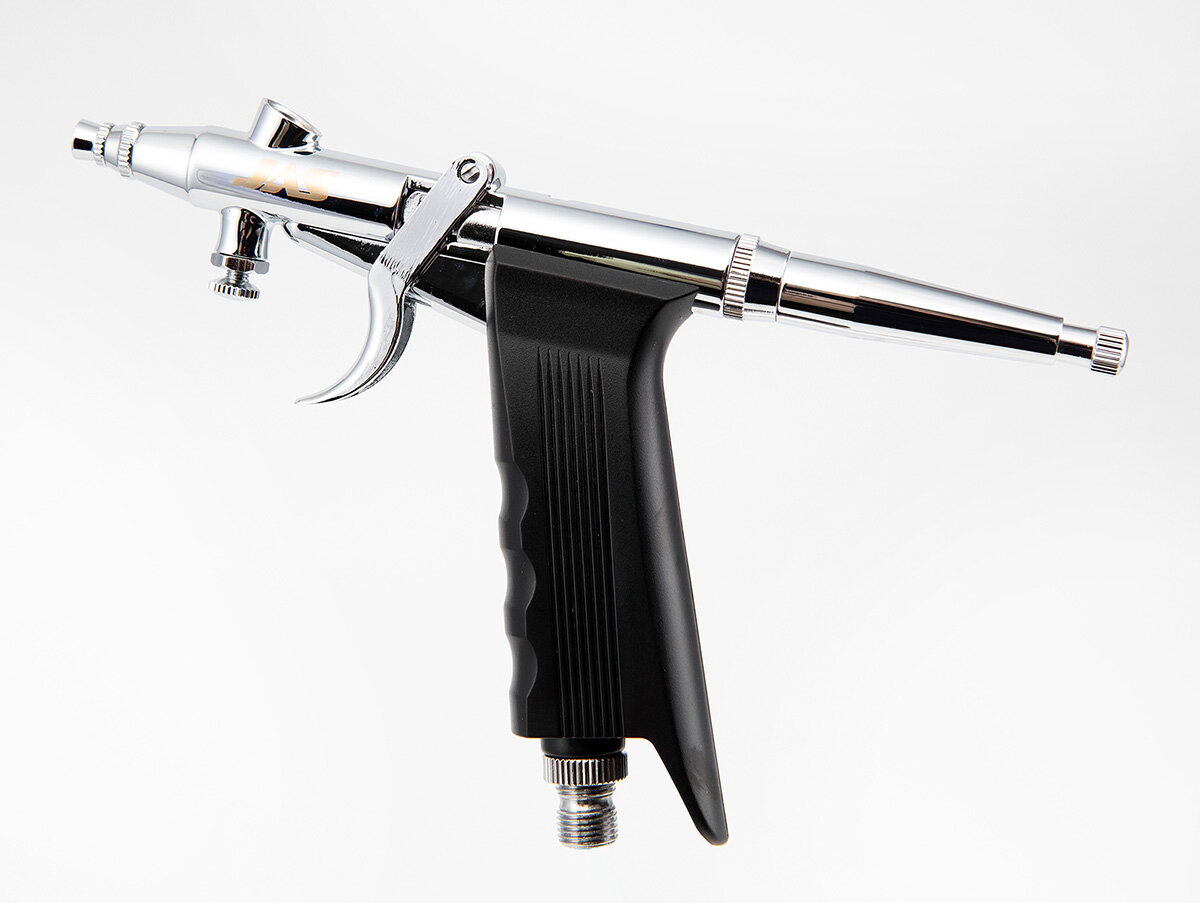 Аэрограф JAS 1081 (Air Control) (набор: игла, сопло 0,3; 0,5; 0,8)