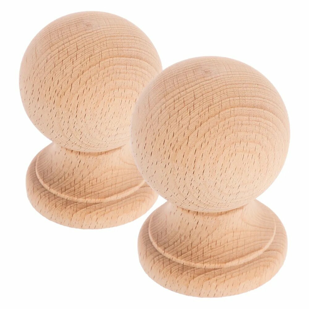 Декоративные столбики из массива дерева, натуральный цвет хаки, для домашнего интерьера, набор из 2 шт