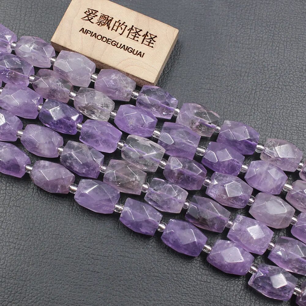 AIPIAODEGUAIGUAI натуральный аметрин бусины 15,5"