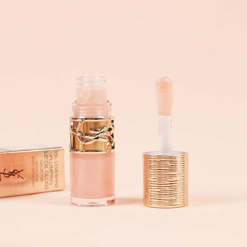 Yves Saint Laurent Ysl Loveshine Plumping Lip Oil Gloss 100 sparkling dream Лимитированный блеск для губ с питательным маслом, с имбирным маслом и гиалуроновой кислотой 6ml