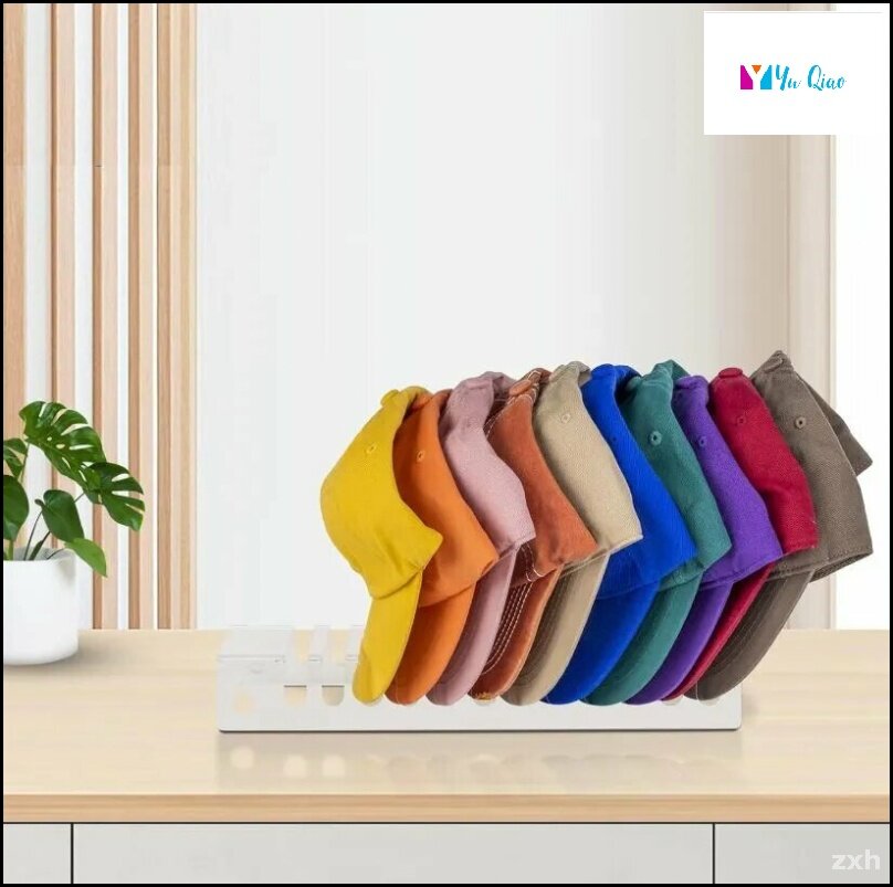 Горизонтальный держатель для бейсболок MyPads, прозрачный, 35x11x5 см
