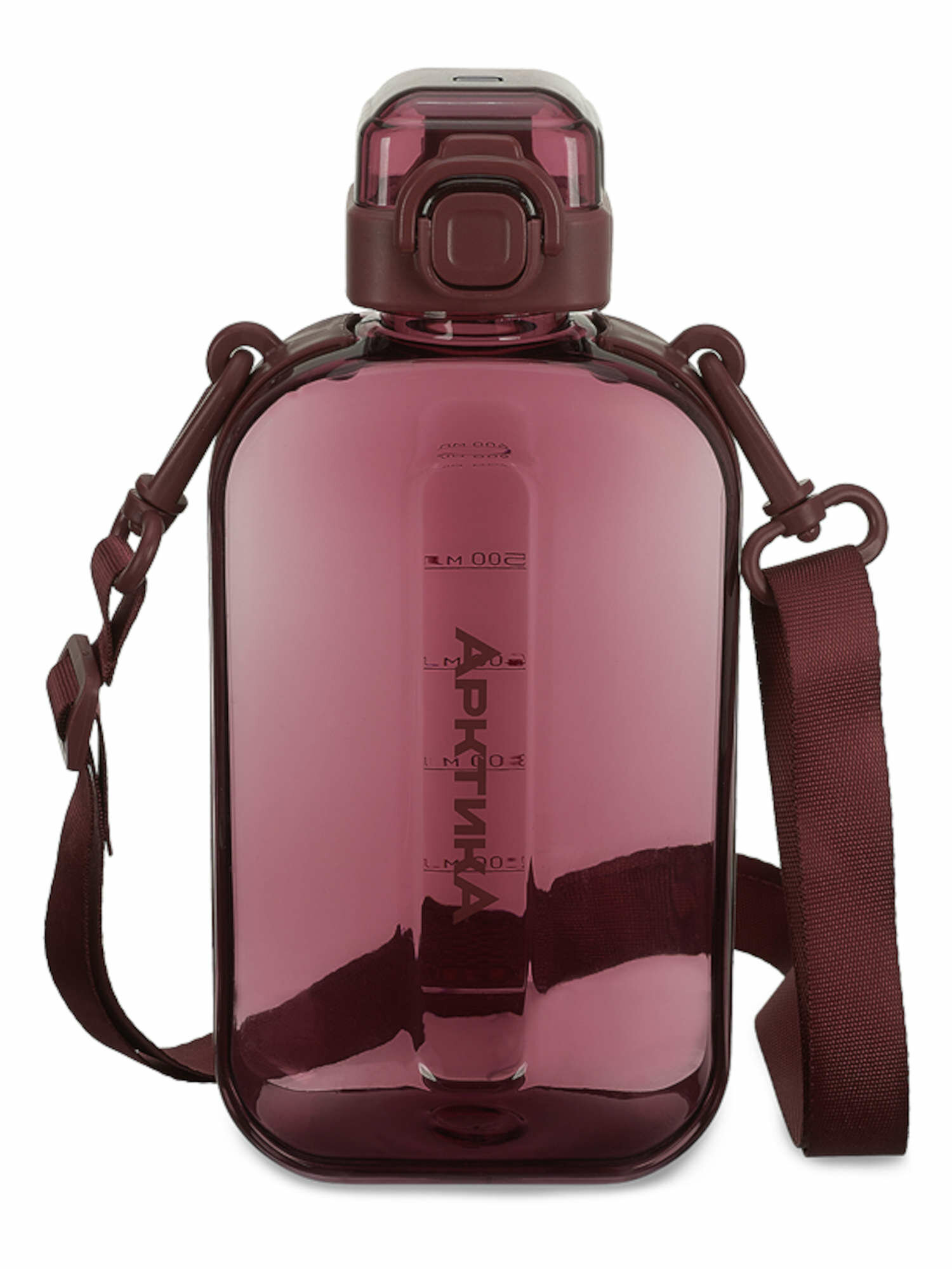 Бутылка Арктика с регулируемым ремешком 750 мл Вишня