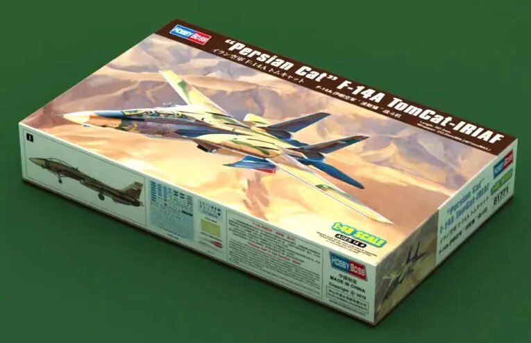 Hobbyboss 81771 1/48 масштаб Персидская кошка F-14A TomCat - истребитель IRIAF 2019 Новый