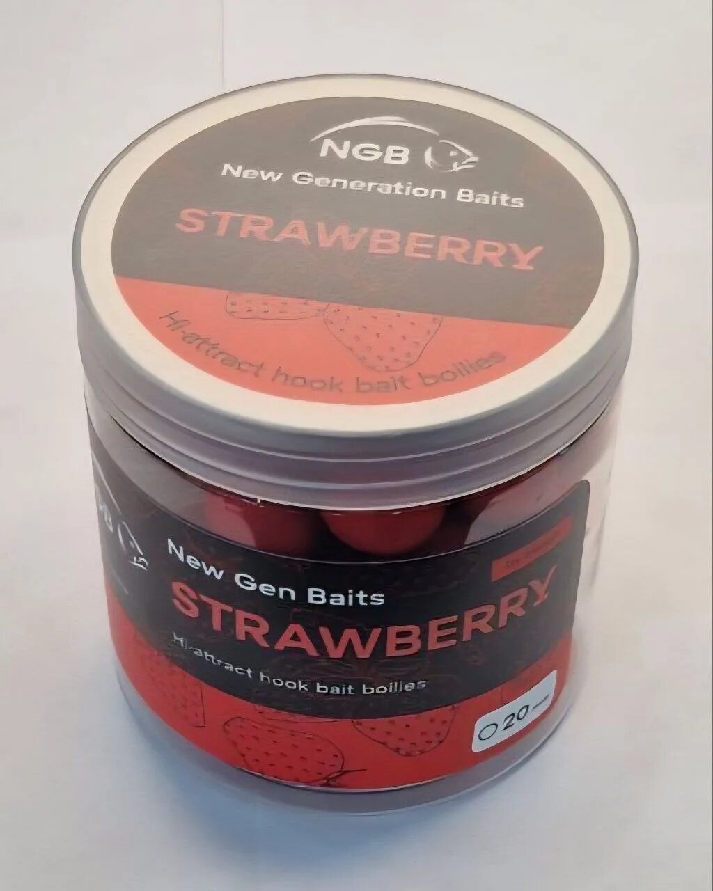 NGB Бойлы насадочные Strawberry 20 мм