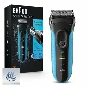 Электробритва Series 3 3040s, синий, черный