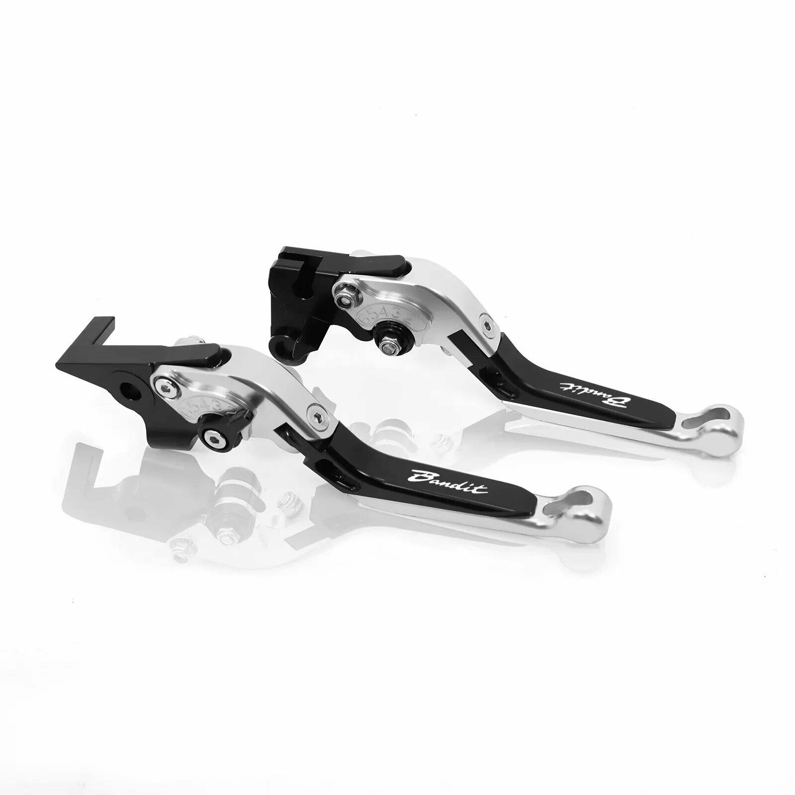 Мото рычаги тормоза и сцепления складные, sliver-2, SUZUKI Bandit GSF600S