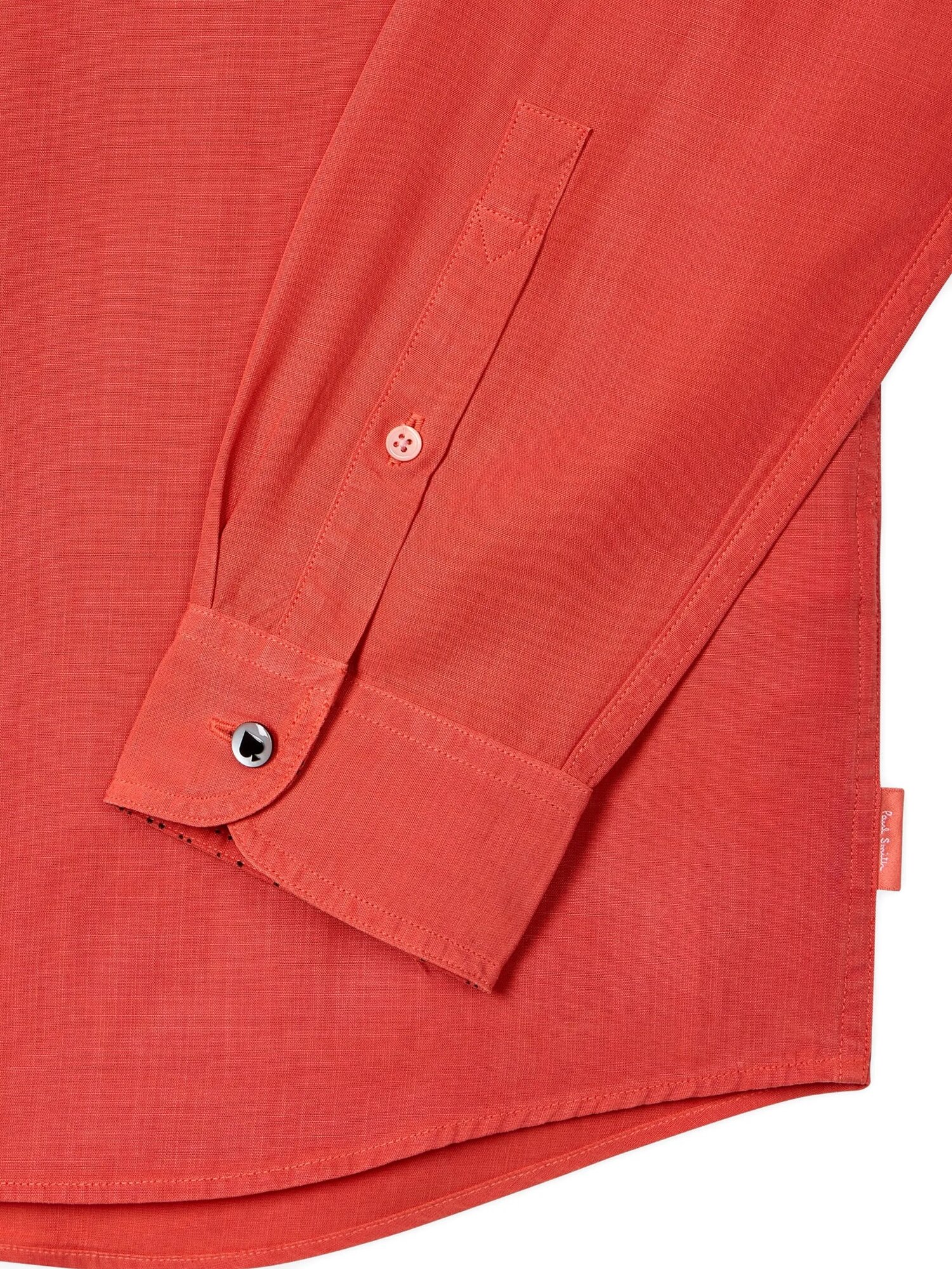 Рубашка Paul Smith Button-down point-collar shirt, размер L, красный — фото 1