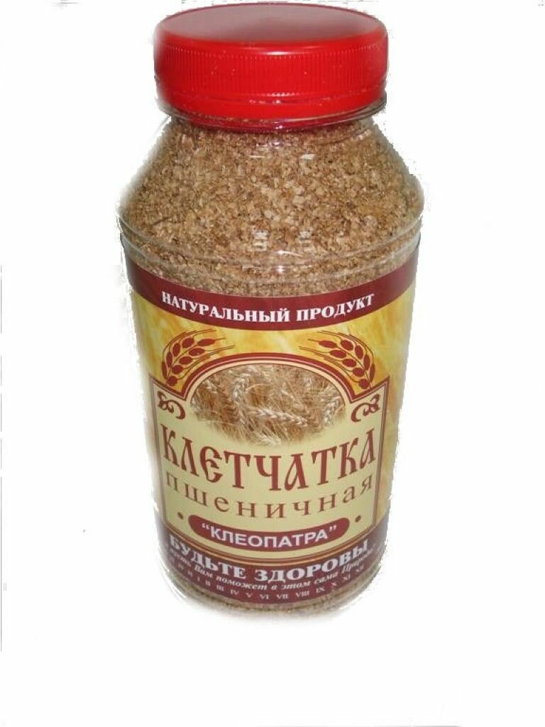 Зерновой продукт Золотые Злаки Сибири "Клетчатка пшеничная", Клеопатра, 270 г
