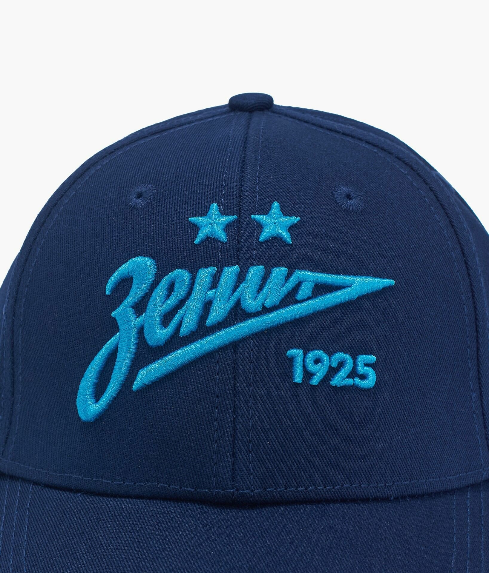 Бейсболка Зенит Весна-лето 2026 для мужчин, размер 59-62 см (обхват головы), темно-синий — фото 1