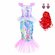 Платье русалки для девочки 5-6T (Tag 130), Dress4