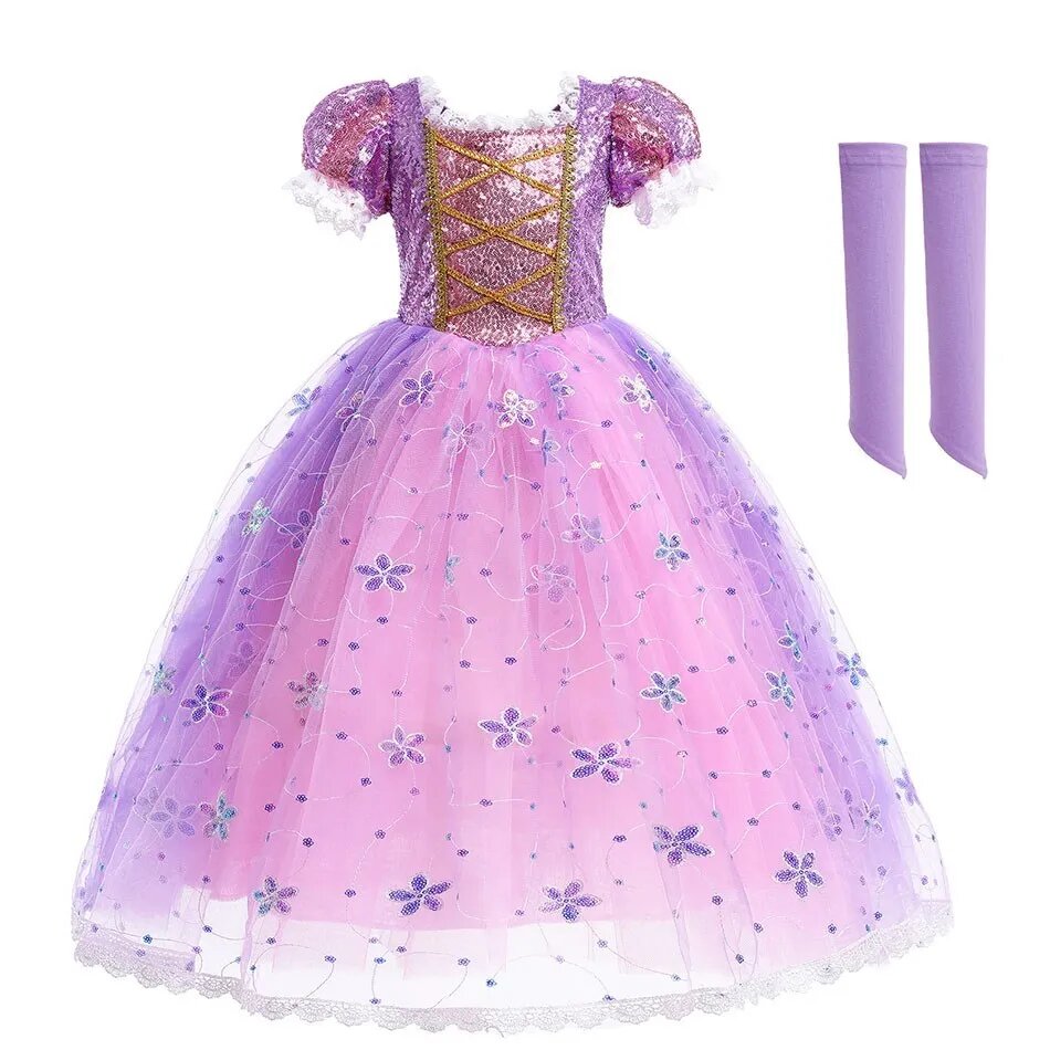 Детский костюм Рапунцель, Size 130, DR17
