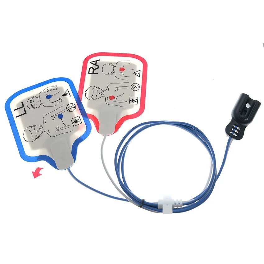 Одноразовые электроды AEDE для дефибрилляторов Синий, for Ph Child