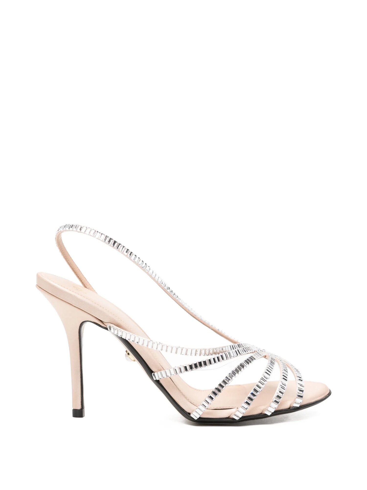 Босоножки Rhinestone-embellished sandals