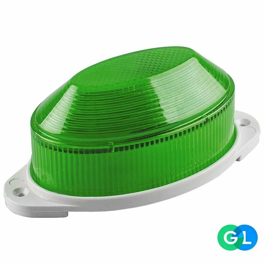 Сигнальная аварийная лампа для септика. Cветильник-вспышка 18 светодиодов 1,3W,