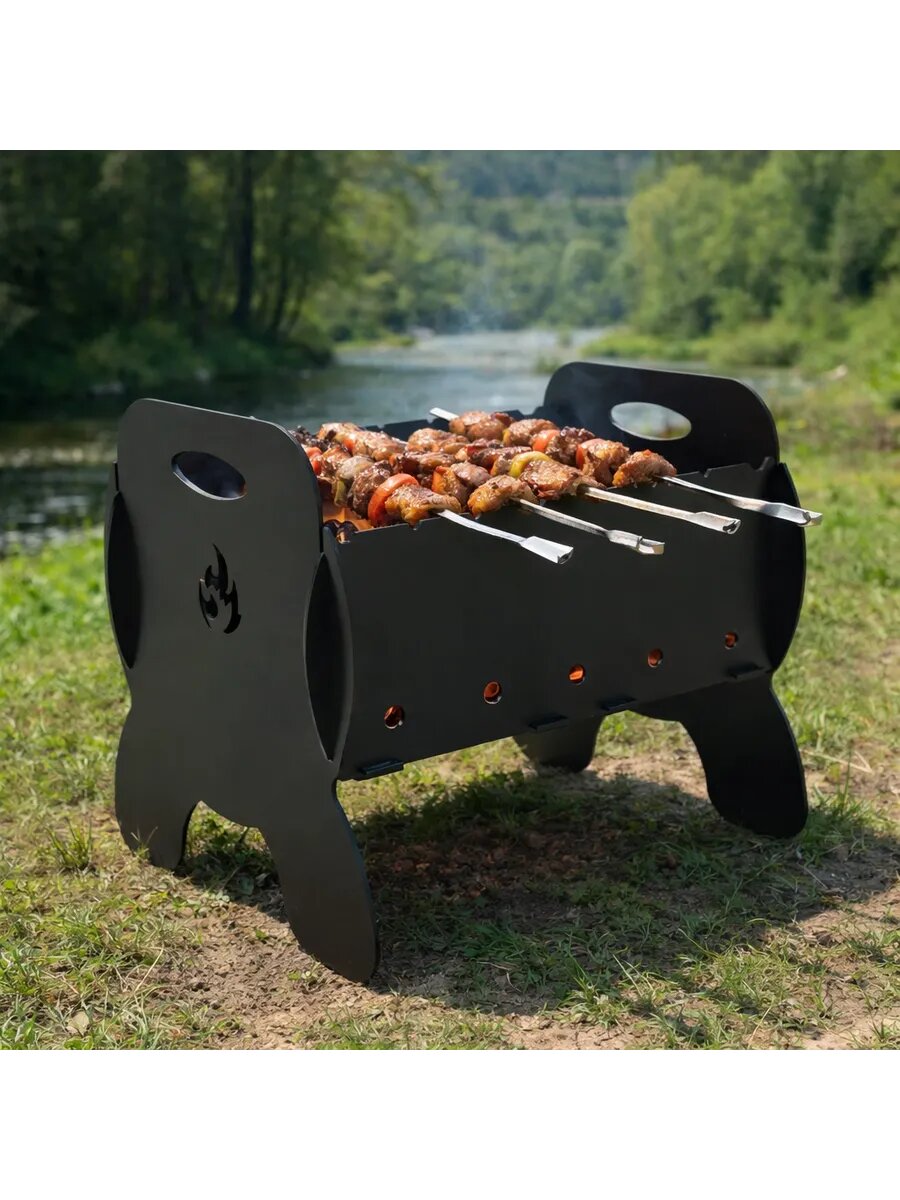 Разборный мангал Пузатик 2мм