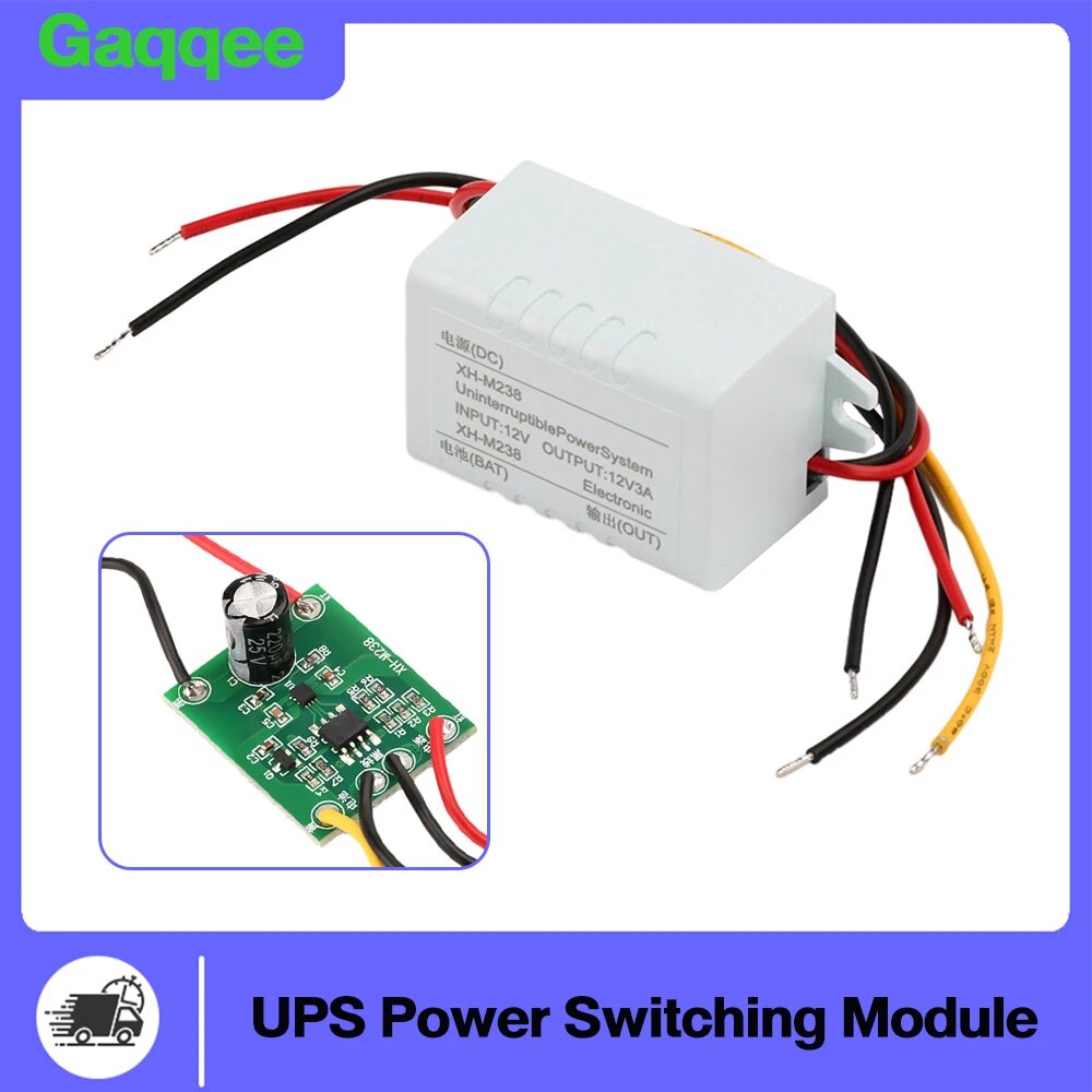 Gaqqee DC12V XH-M238 Модуль ИБП