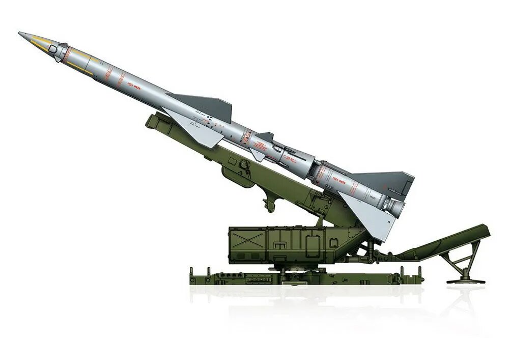 Сборная модель оружия ЗРК В-75 «Двина» SA-2 «Guideline» масштаб 1:35 металл/пластик