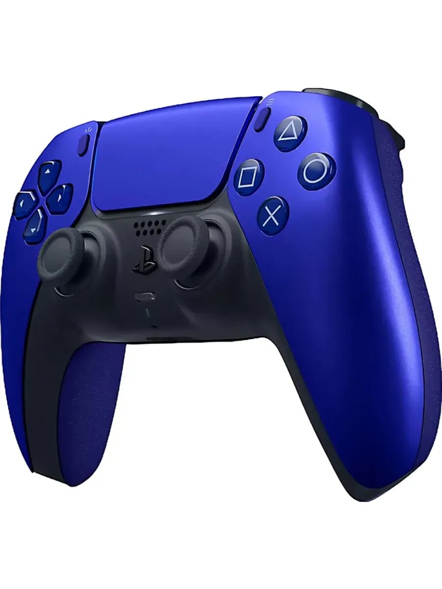 Геймпад DualSense PS5 Cobalt Blue, беспроводной, встроенный микрофон — фото 1
