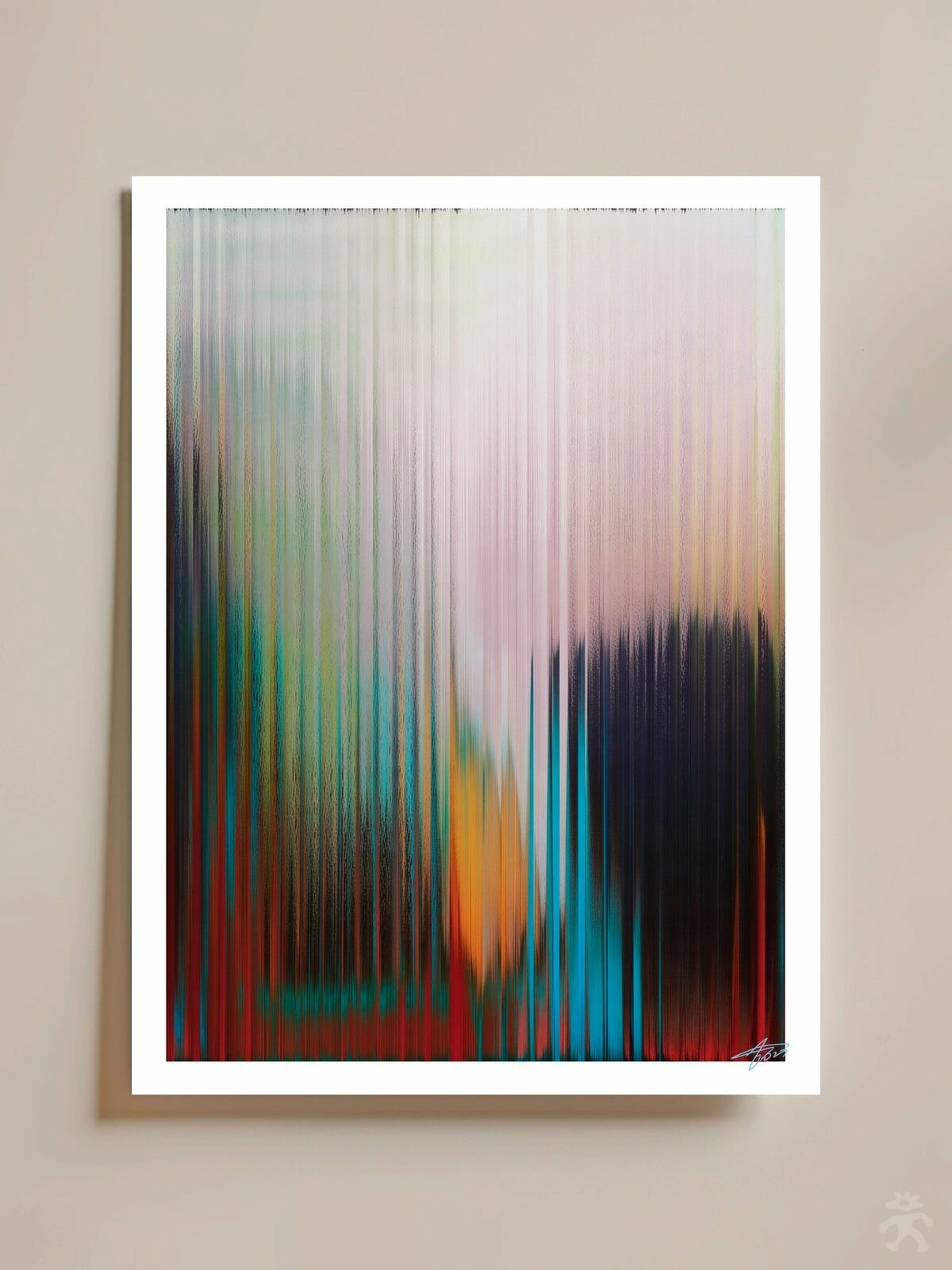 Пинтерест постер "Glitch 25.402", 30x40 см