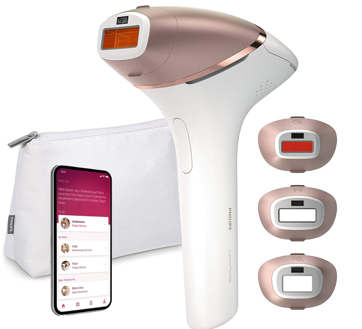 Фотоэпилятор для лица и тела Philips BRI956 Lumea Prestige Series 8000