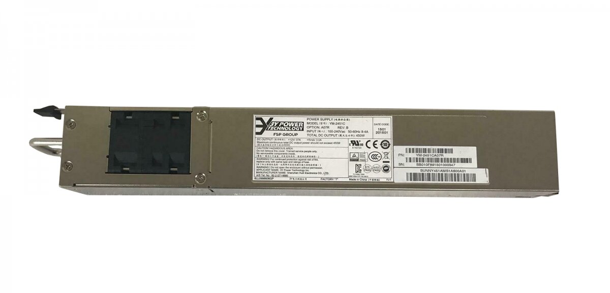 Резервный Блок Питания 3Y Power YM-2451CAR 450W
