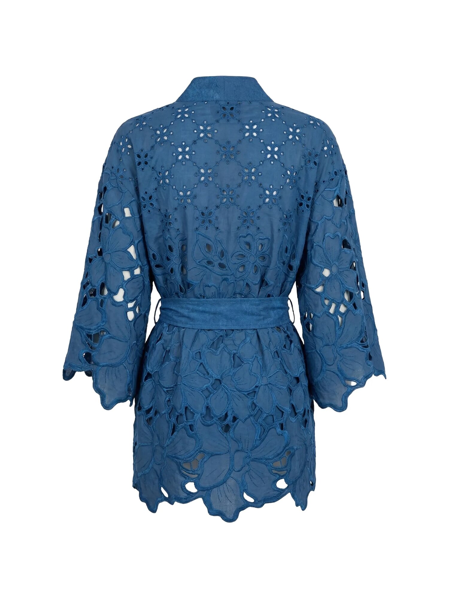 Накидка Ermanno Scervino Openwork belted kimono, размер 42 — фото 1
