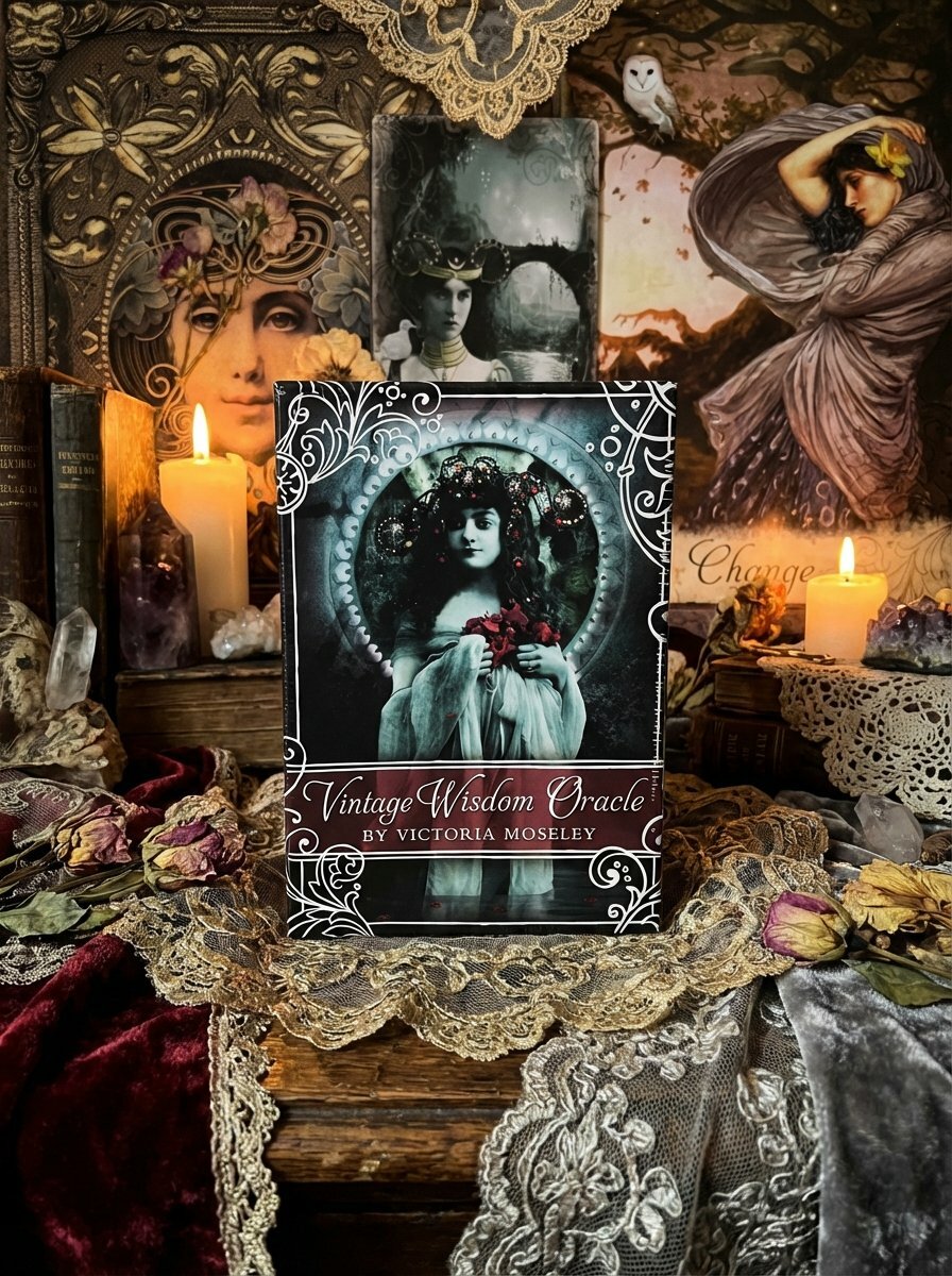 Карты Таро "Vintage Wisdom Oracle by Victoria Moseley" US Games / Винтажный Оракул Мудрости 63777 US Games Systems