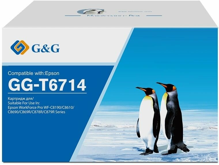 Бункер G&G Съемная емкость для отработанных чернил, пластиковый корпус, для профессиональных широкоформатных струйных плоттеров и МФУ, объем 250 мл (GG-T6714)