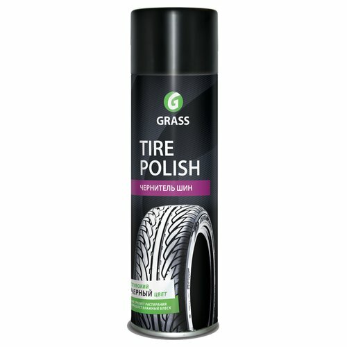 700670 GraSS Чернитель шин Tire Polish (аэрозоль 650 мл) GraSS 700670
