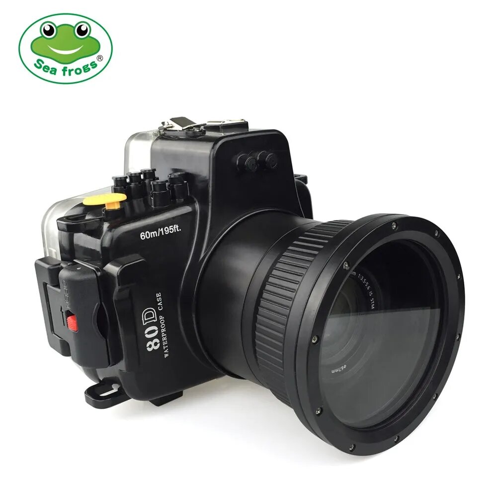Водонепроницаемый корпус Seafrogs для Canon 80D 18-135 мм, Housing only