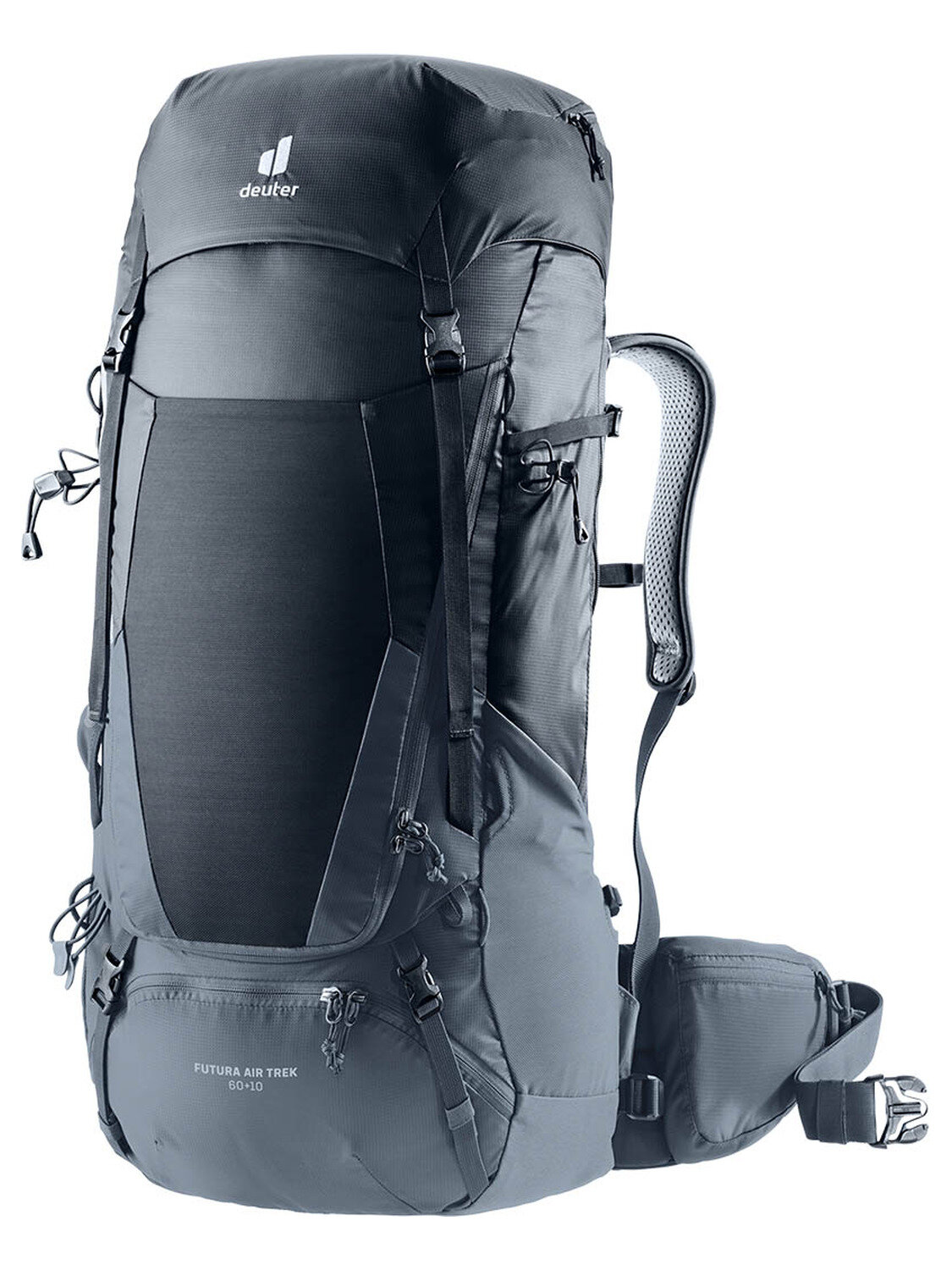 Рюкзак Deuter Futura Air Trek 60 + 10 Черный, для мужчин