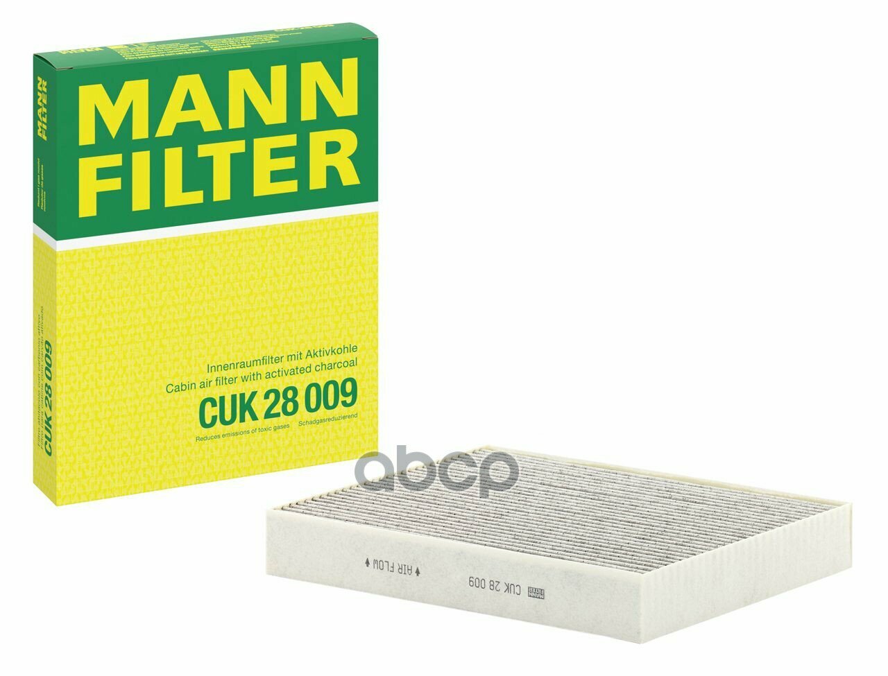 Фильтр салонный MANN-FILTER арт. CUK28009