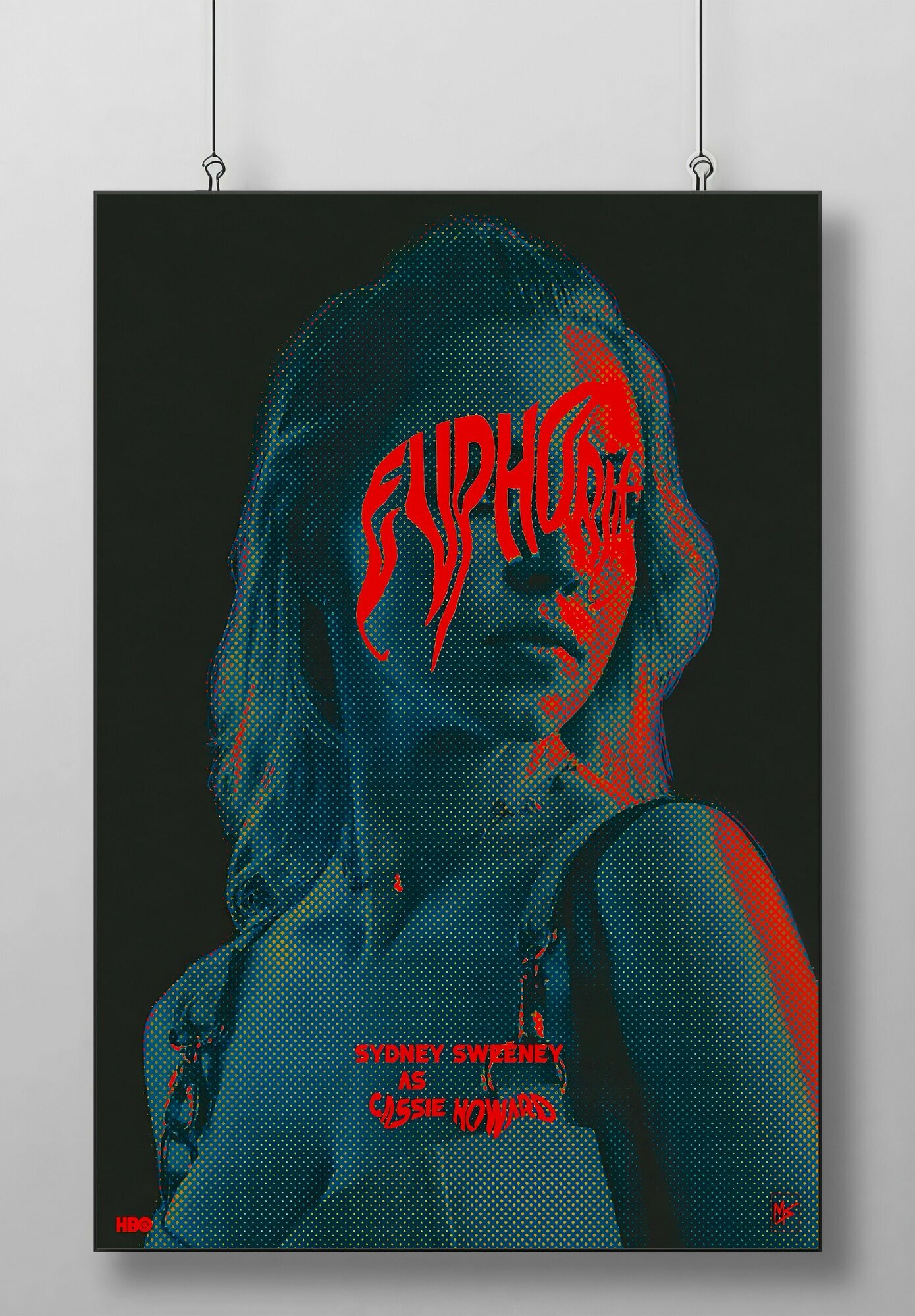 Постер / Плакат Сидни Суини Эйфория (Euphoria)