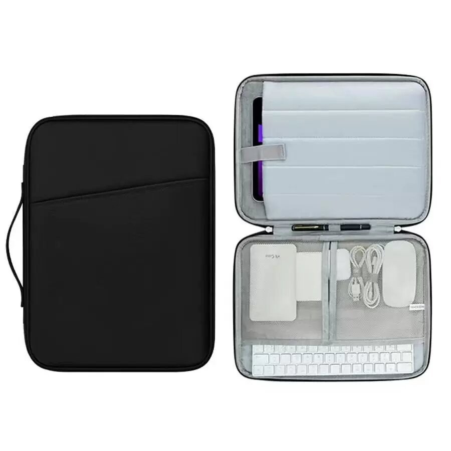 Сумка-плечевая для планшета iPad 13-дюймов, черный, защита для Apple, Huawei, Xiaomi