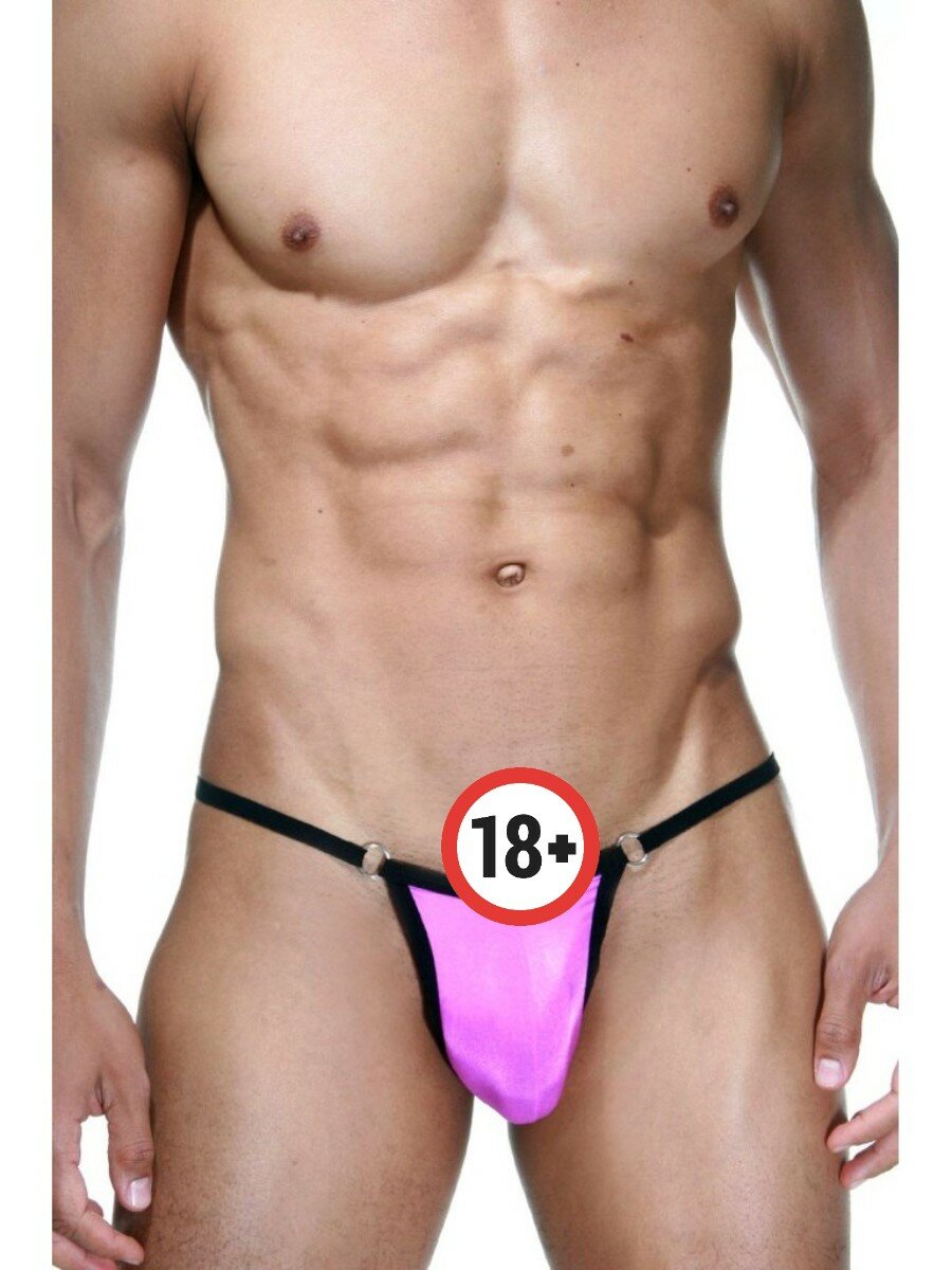 Мужские трусы стринги фуксия LaBlinque LB15274 полиамид/эластан L/XL (48-50)