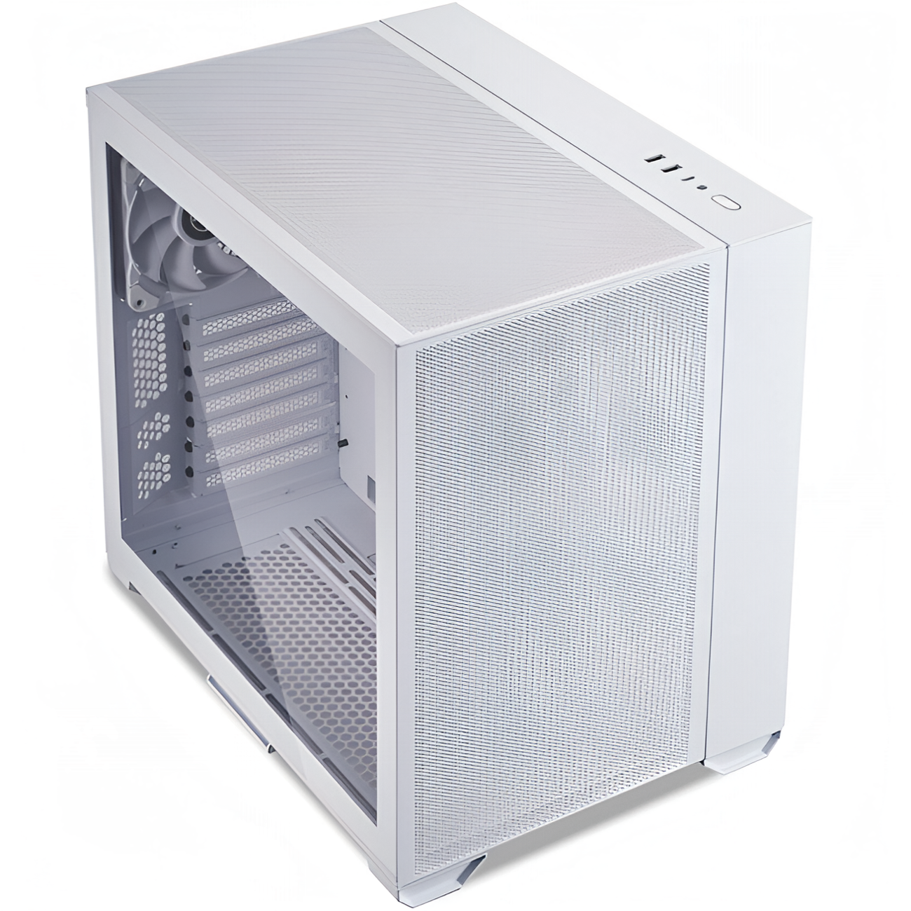 Корпус Midi-Tower Lian Li O11 Air Mini TG White (G99. O11AMW. R0)