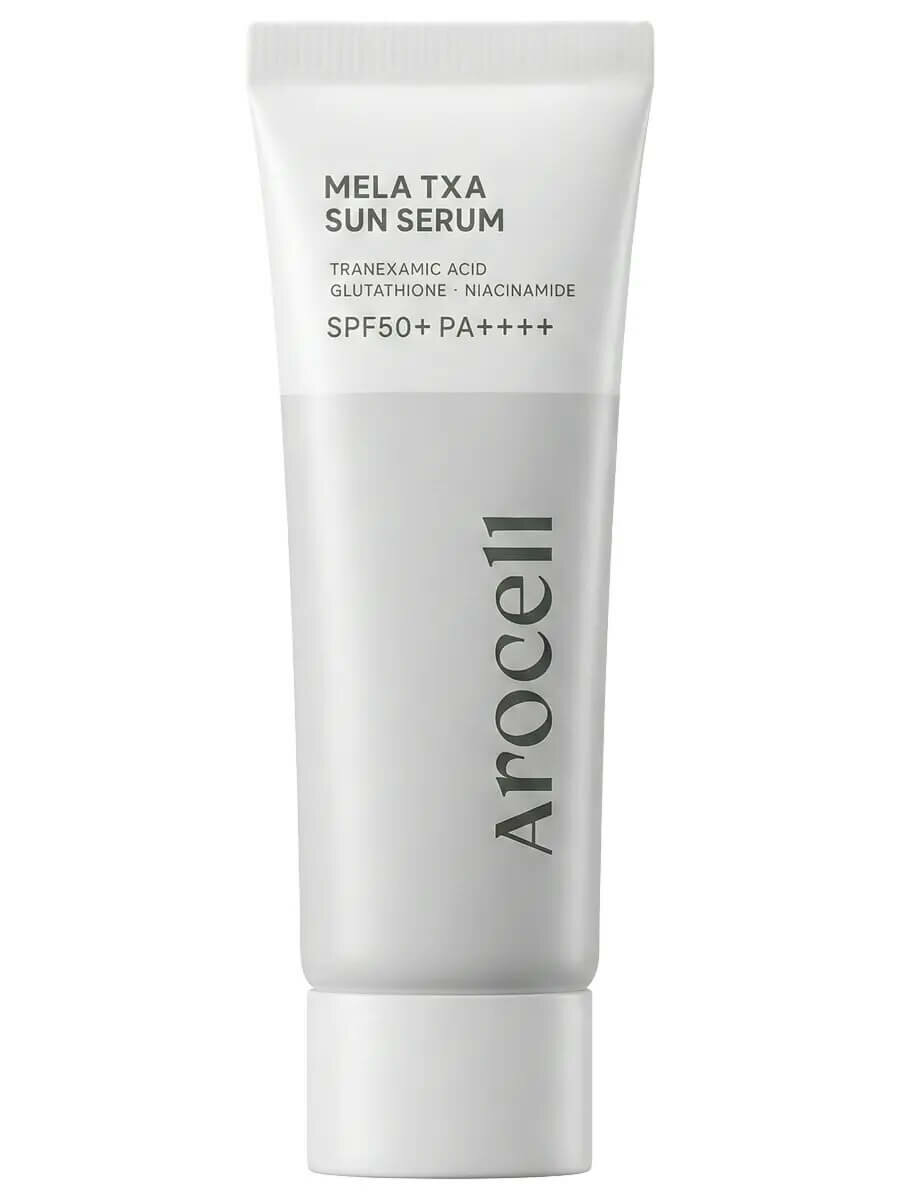 Солнцезащитная сыворотка с транексамовой кислотой и мелатонином Mela TXA Sun Serum, 40 мл, AROCELL